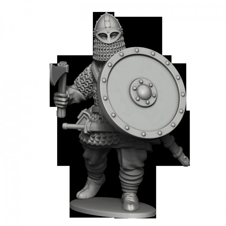 3D Printable Viking Armored Infantry by Wargames Atlantic