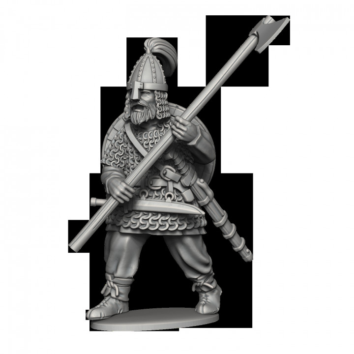 3D Printable Viking Armored Infantry by Wargames Atlantic