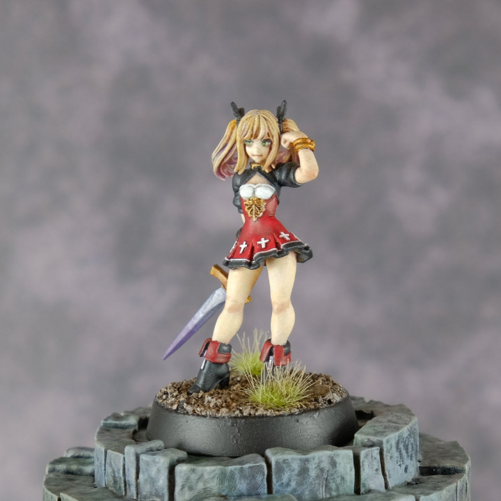 3D Printable Foxy Girl "Dorothy" by Amida