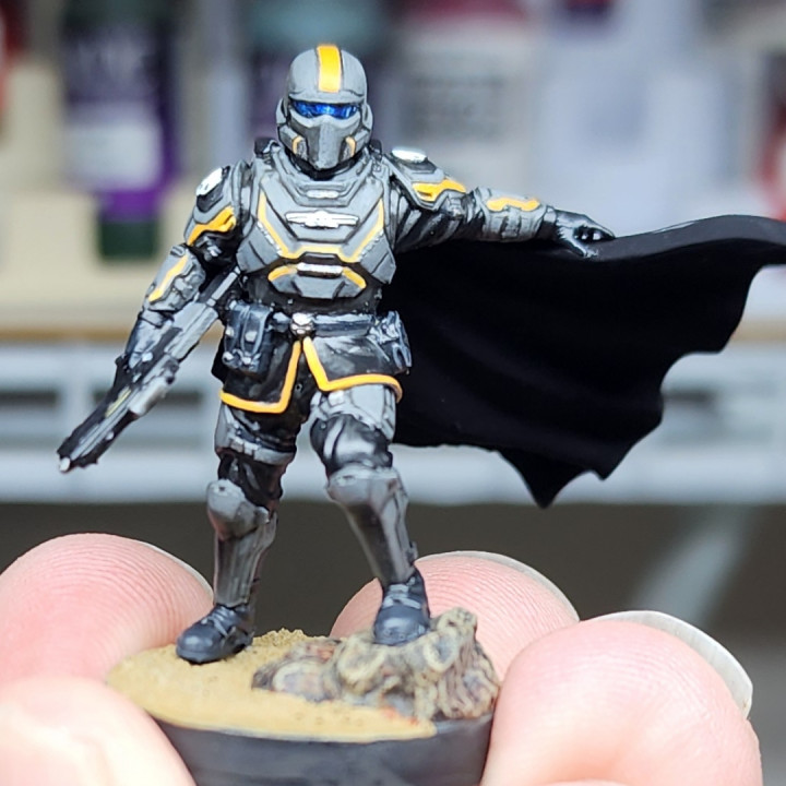 3D Print of 1:48 Scale Helldivers - 3D Print Files by ericcurtis