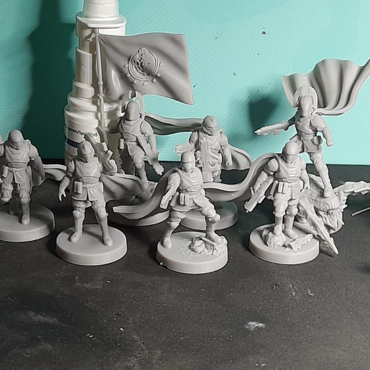 3D Print of 1:48 Scale Helldivers - 3D Print Files by dennisweiss