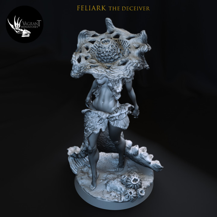 3D Printable Feliark The Deceiver by Vagrant Miniatures