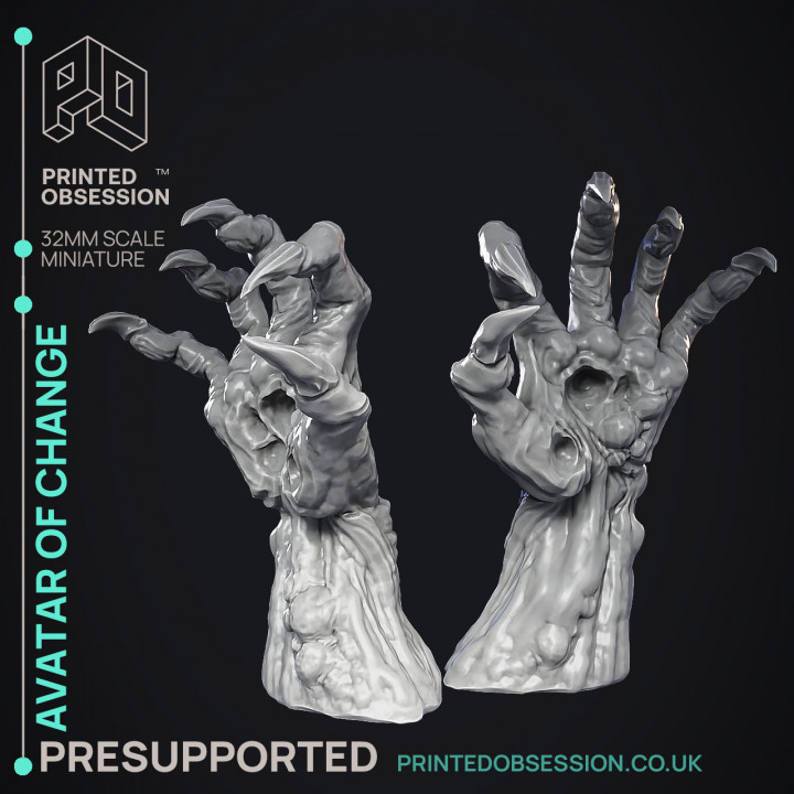 3D Printable Avatar of Change - Boss Monster - Cryptids of the dark ...