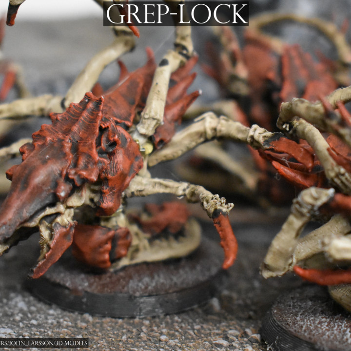 3D Printable Grep-Lock by John Larsson