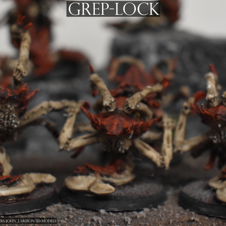 3D Printable Grep-Lock by John Larsson