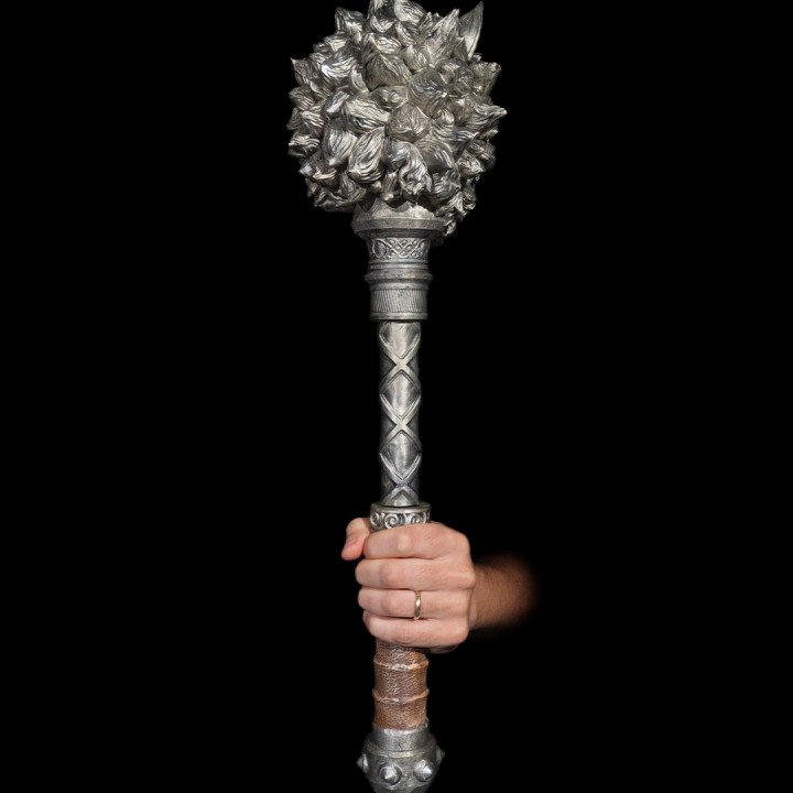 3D Printable Lone Wolf Mace by Stlflix