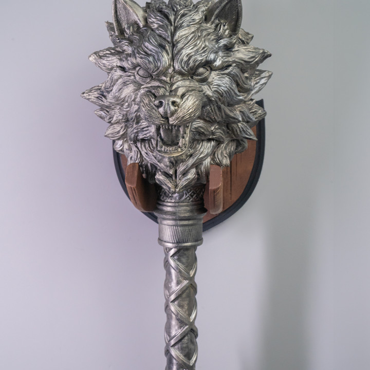 3D Printable Lone Wolf Mace by Stlflix