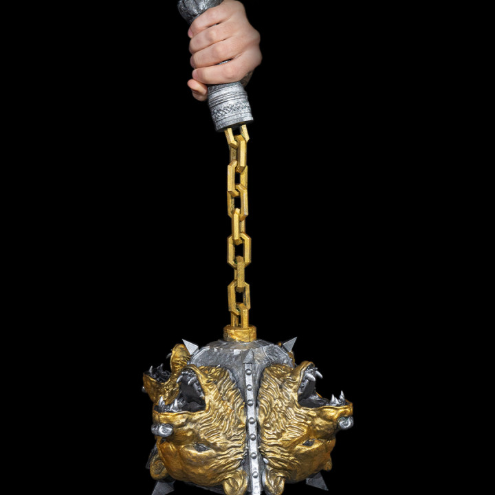 3D Printable Bear’s Mighty Flail by Stlflix