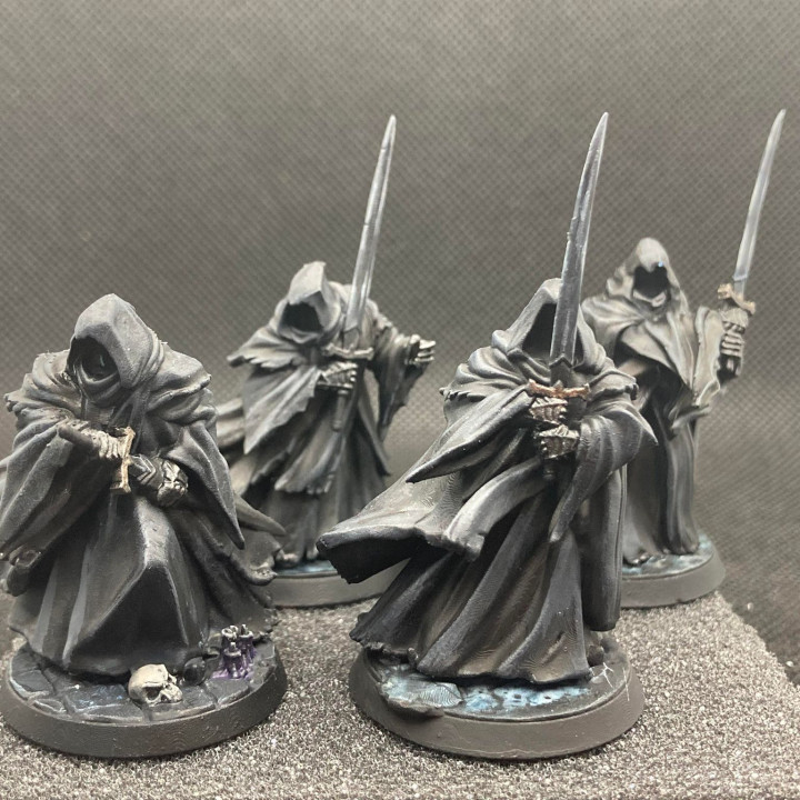 3D Print of Dark Wraiths (4 Models) by TyrantSparda
