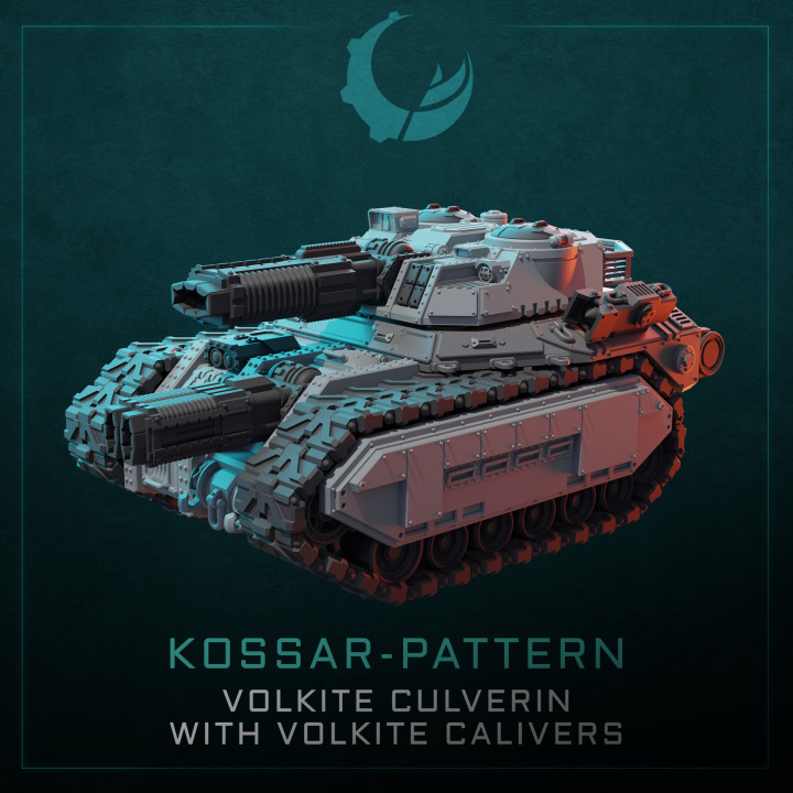 3D Printable Kossar-Pattern Main Battle Tank by Maelstrom Designworks