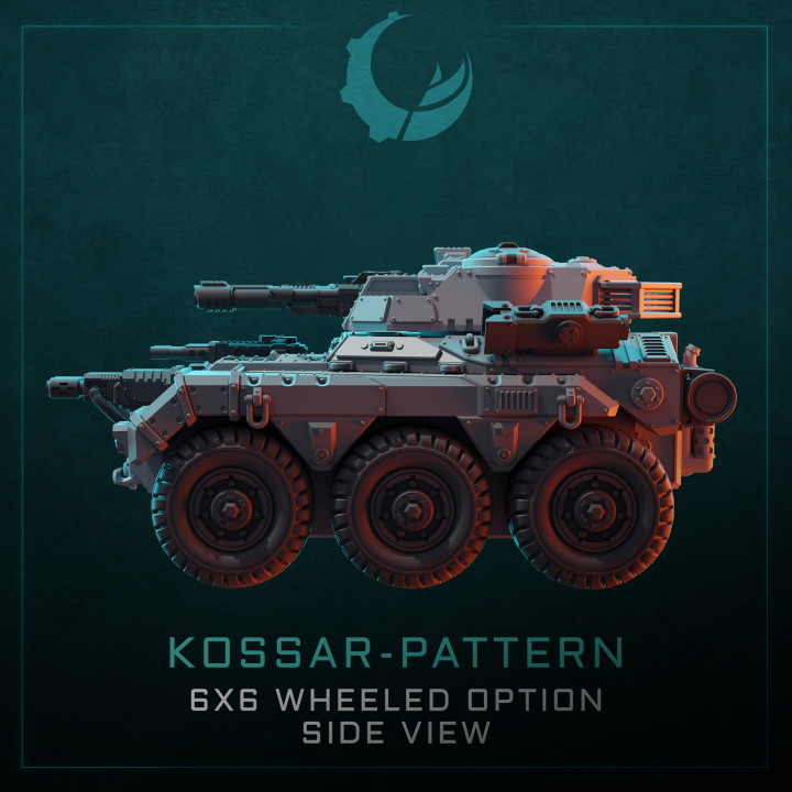 3D Printable Kossar-Pattern Proxy Upgrade Kit by Maelstrom Designworks