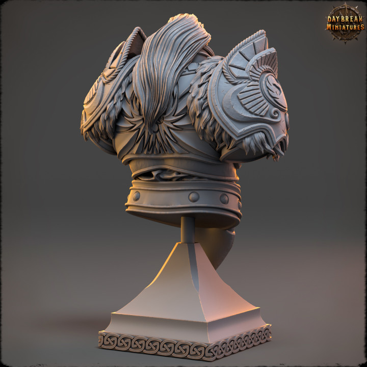 3D Printable Count Obsidius Wraithflame - Bust by Daybreak Miniatures
