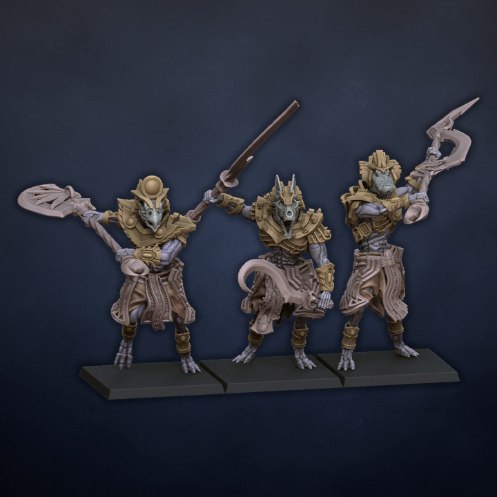 3D Printable Shabtis by Dragon's Lake Miniaturas