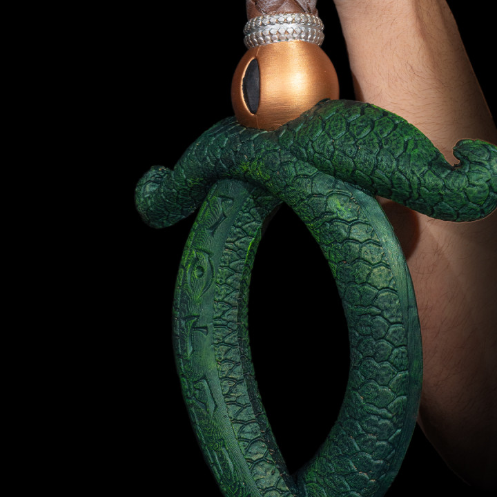 3D Printable Ouroboros Blade by Stlflix