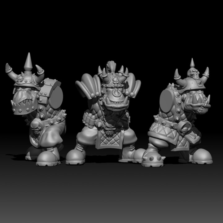 3D Printable SkarBoyz by Trollet Miniatures