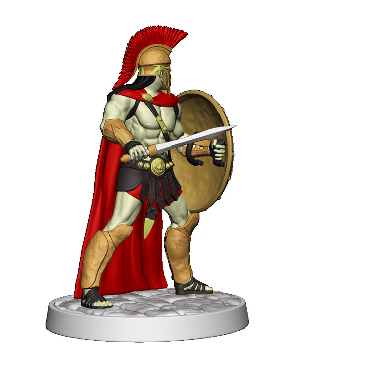 3D Printable Spartan 5 - from the second set by ARTMARKEVYCH