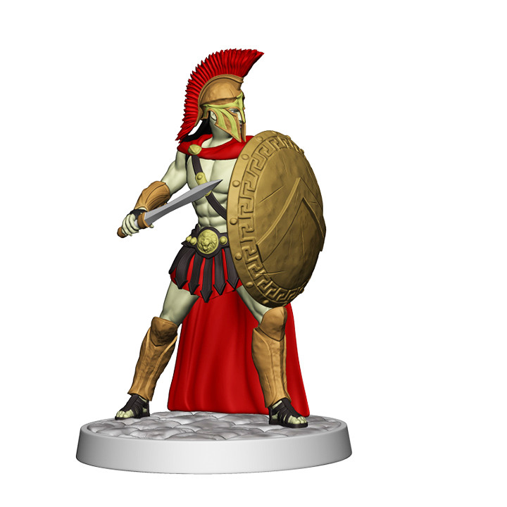 3D Printable Spartan 5 - from the second set by ARTMARKEVYCH
