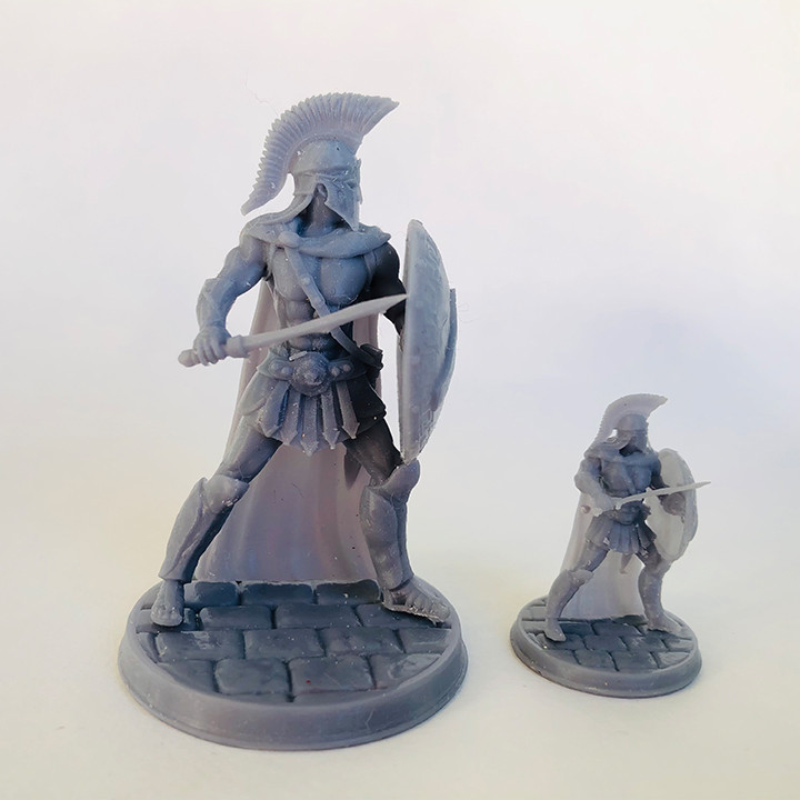 3D Printable Spartan 5 - from the second set by ARTMARKEVYCH