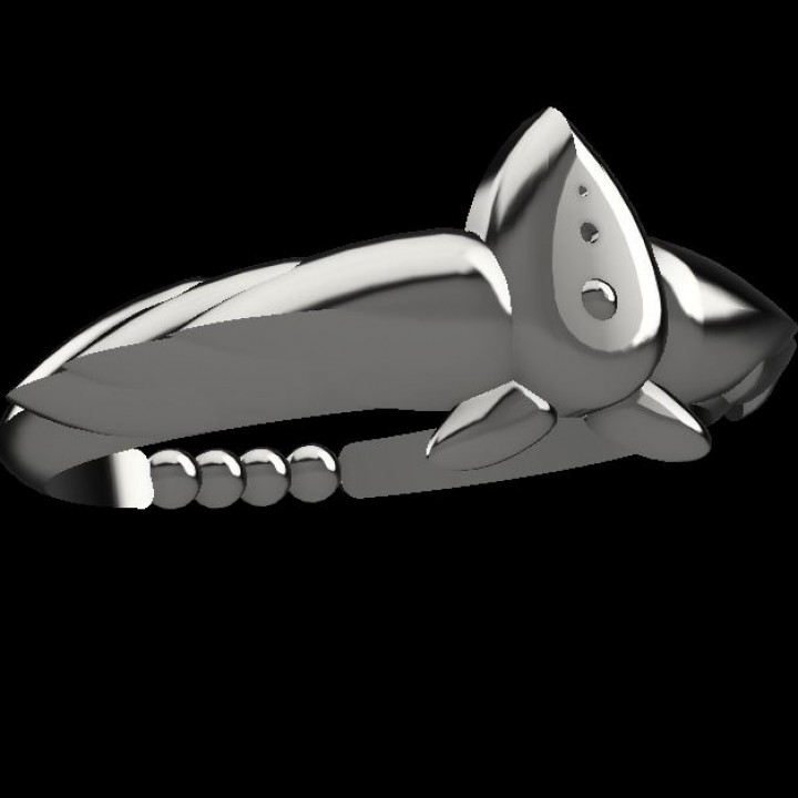 3D Printable Frieren's Mirrored Lotus Ring - Sousou no Frieren (Frieren ...