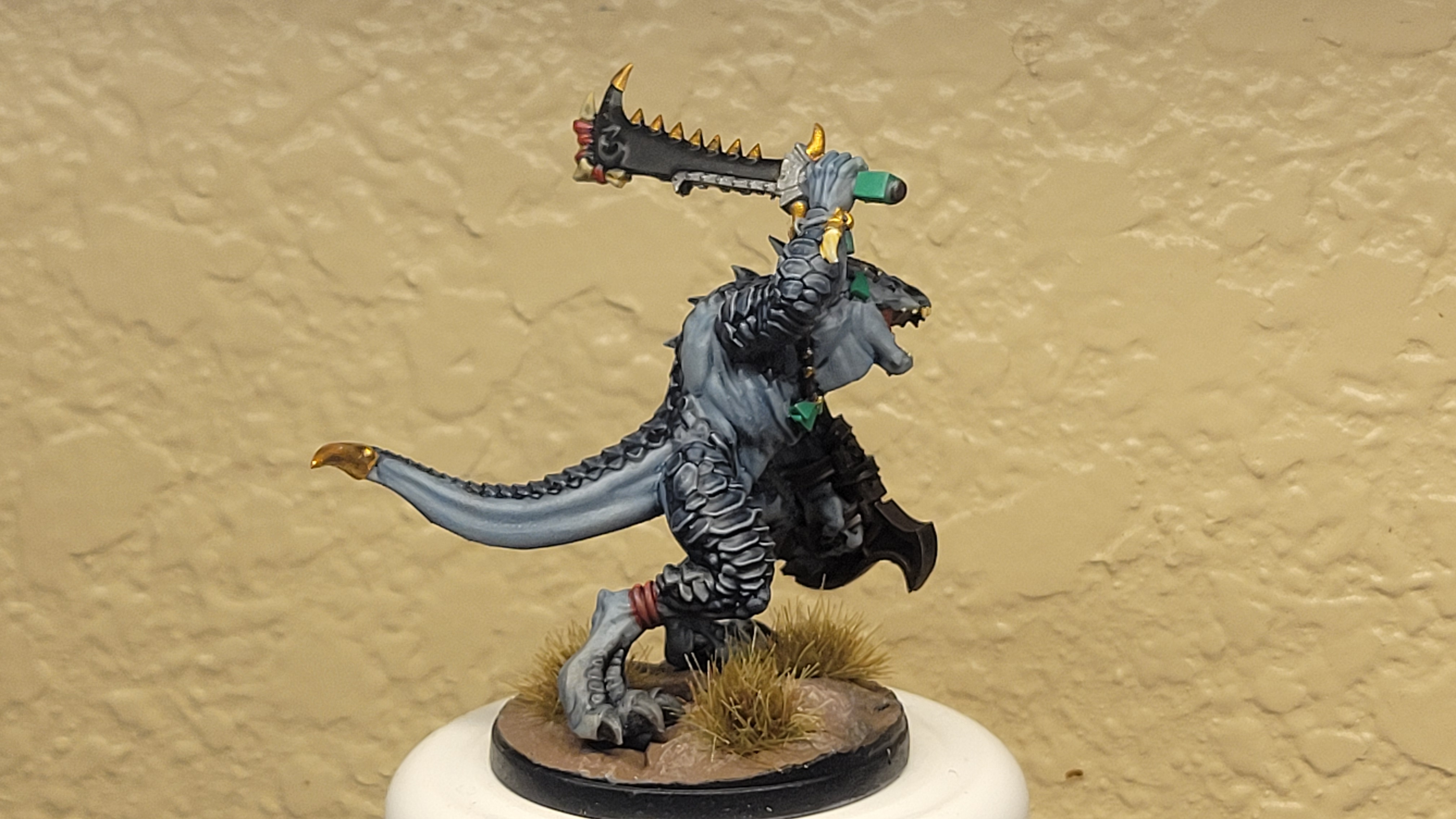 3D Printable Saurians - Saurian Warrior - Free Preview by One Page Rules