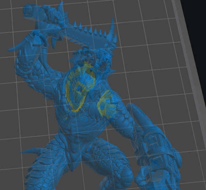 3D Printable Saurians - Saurian Warrior - Free Preview by One Page Rules