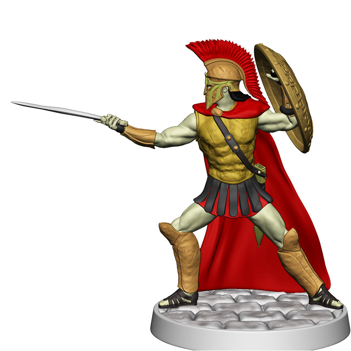 3D Printable Spartan 1 - from the Third set by ARTMARKEVYCH