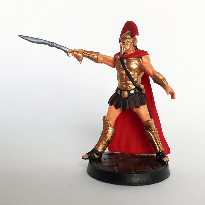 3D Printable Spartan king 2 by ARTMARKEVYCH