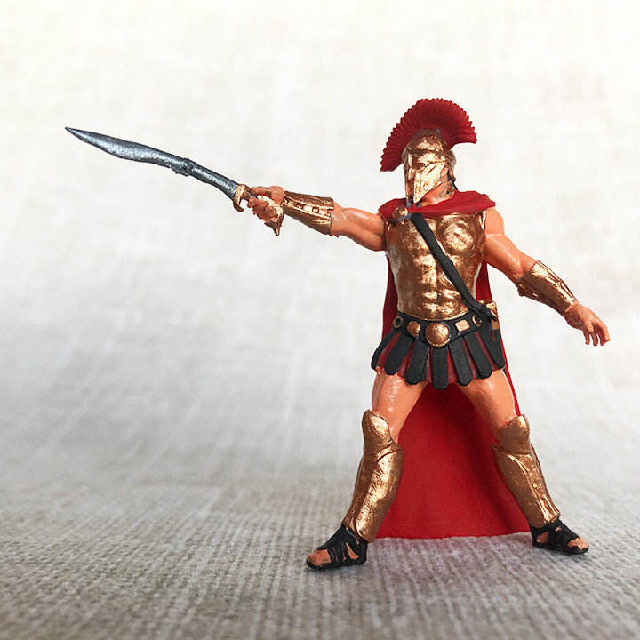 3D Printable Spartan king 2 by ARTMARKEVYCH