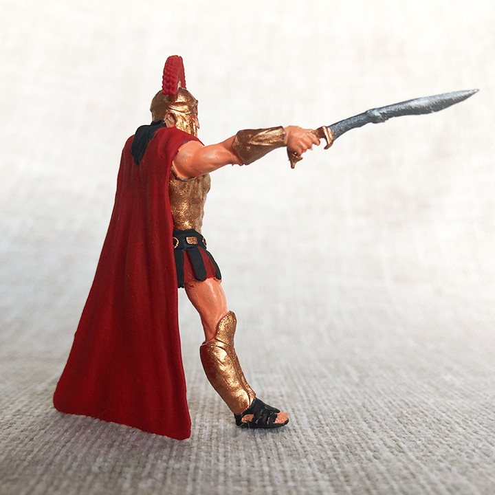 3D Printable Spartan king 2 by ARTMARKEVYCH