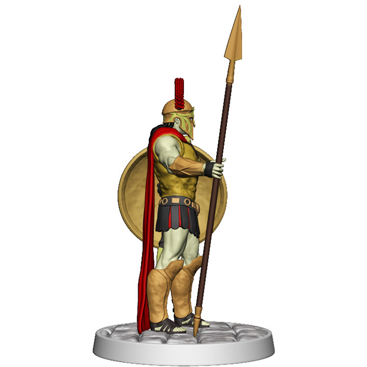 3D Printable Spartan king 3 by ARTMARKEVYCH
