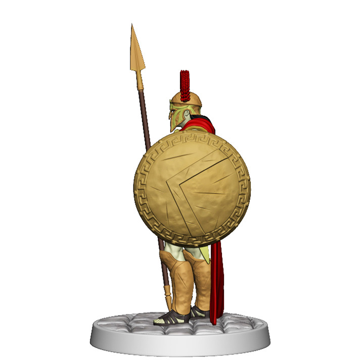 3D Printable Spartan king 3 by ARTMARKEVYCH