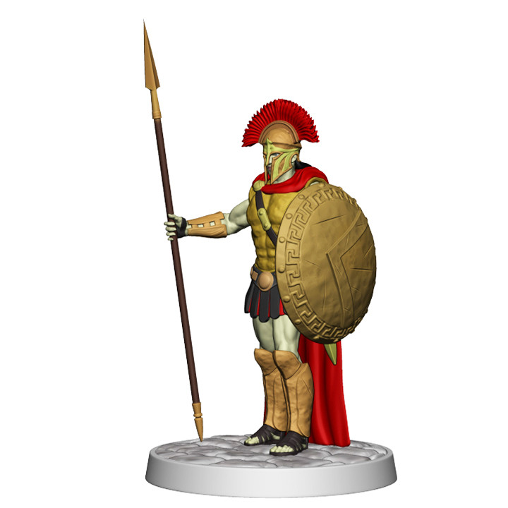 3D Printable Spartan king 3 by ARTMARKEVYCH
