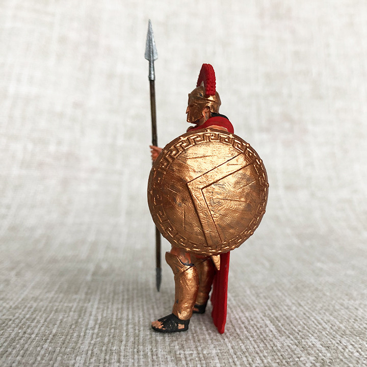 3D Printable Spartan king 3 by ARTMARKEVYCH