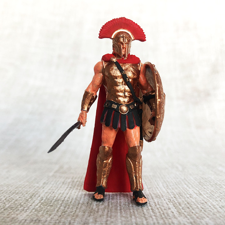 3D Printable Spartan king 4 by ARTMARKEVYCH