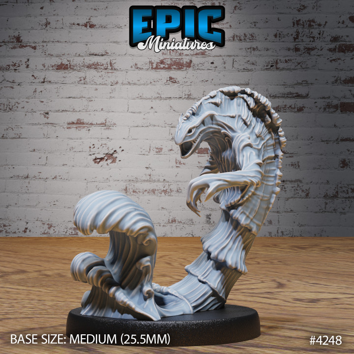 3D Printable Water Elemental Set / Evil Aqua Humanoid / Ocean Warrior ...