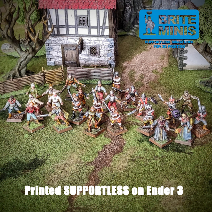 3D Printable Modular humanoids - Supportless & Easy to print - for FDM ...