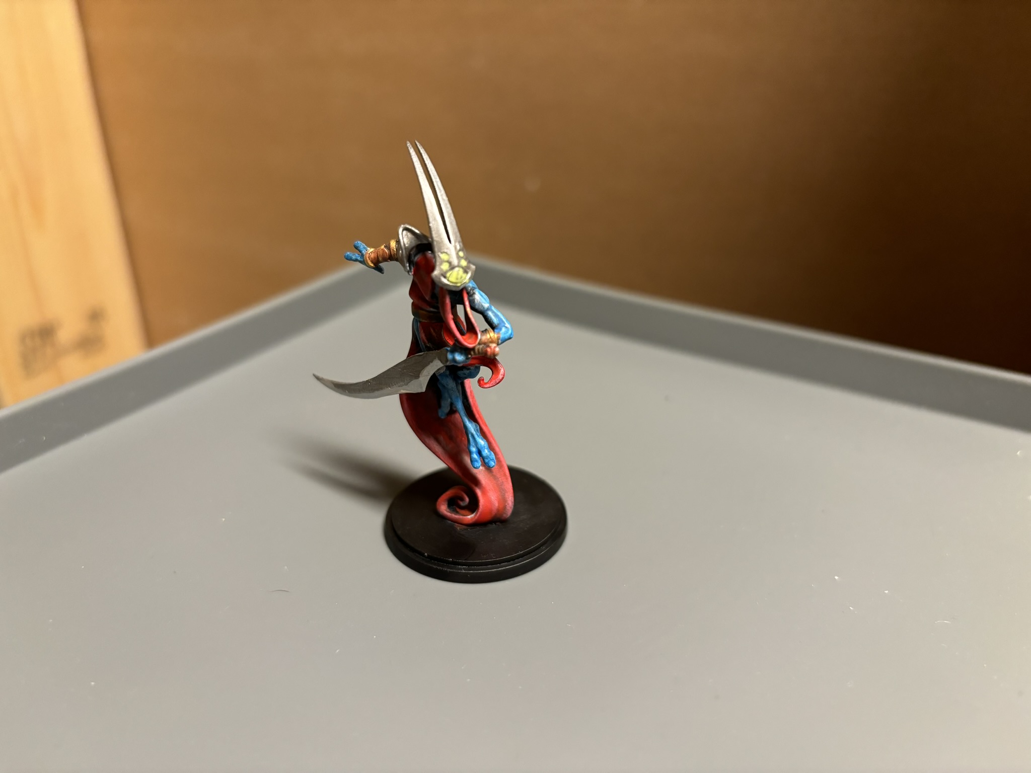 3D Printable Ninja Mage Baddie - Nemesis 13 (Pre-supported) by CobraMode