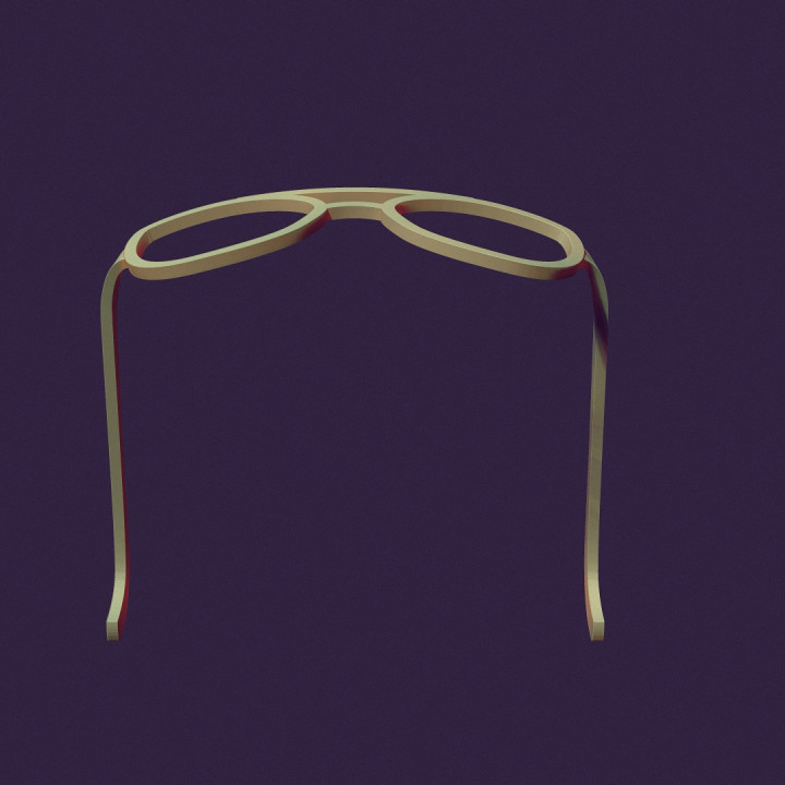 3d Printable Toy Eyeglasses By Viktoriya Kabanova