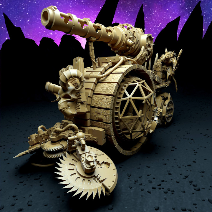 3D Printable Ratkin Wheels of Doom by Lex Addams