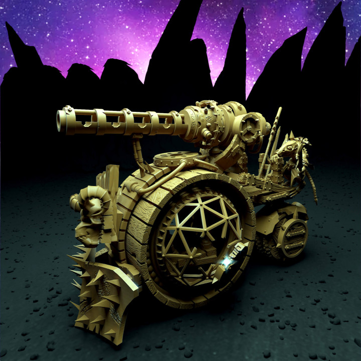 3D Printable Ratkin Wheels of Doom by Lex Addams