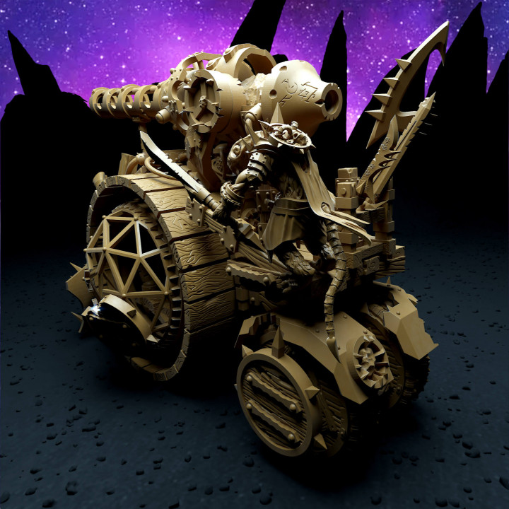 3D Printable Ratkin Wheels of Doom by Lex Addams