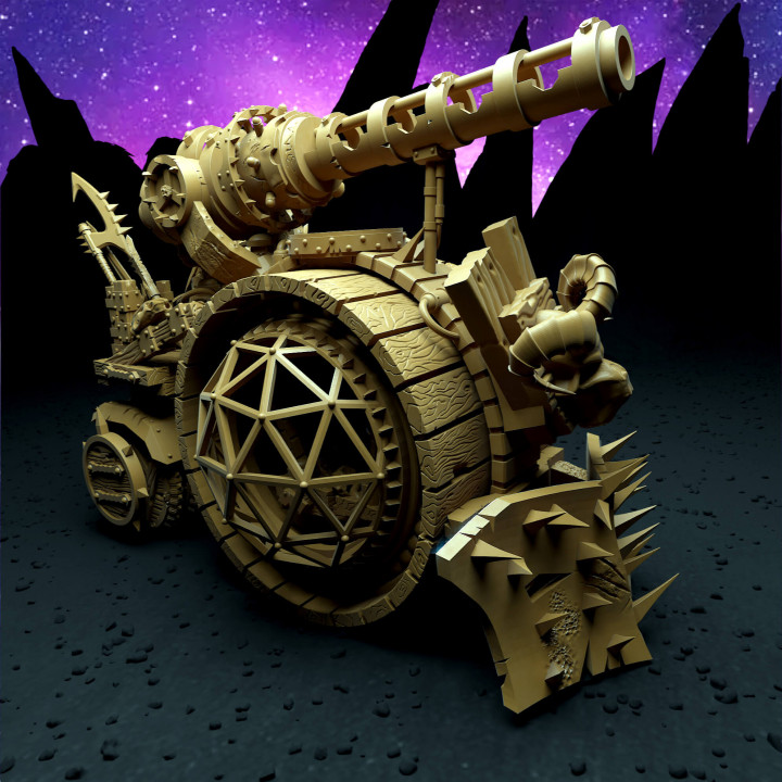 3D Printable Ratkin Wheels of Doom by Lex Addams