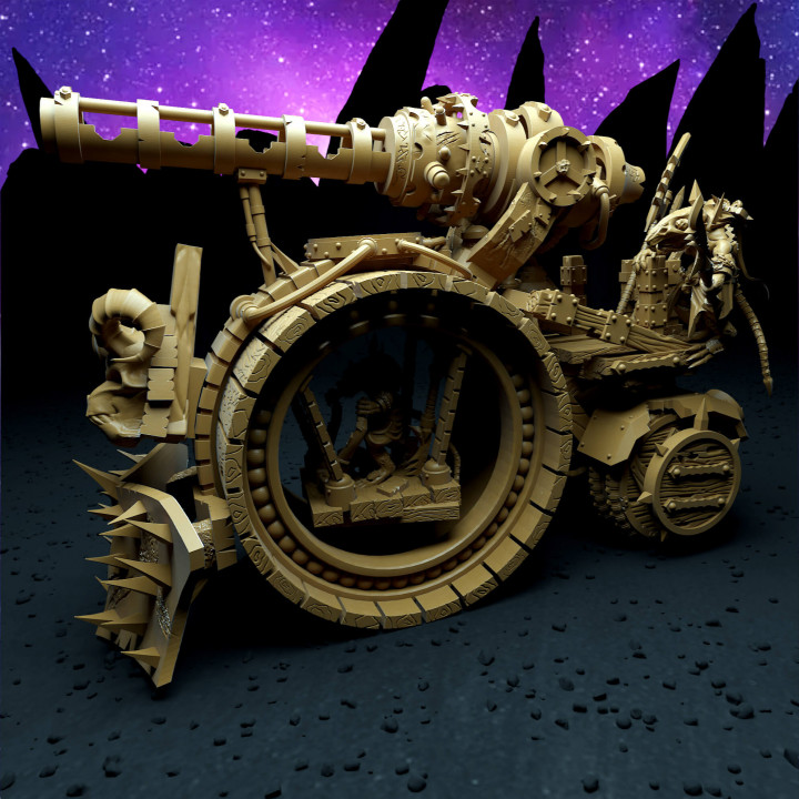 3D Printable Ratkin Wheels of Doom by Lex Addams