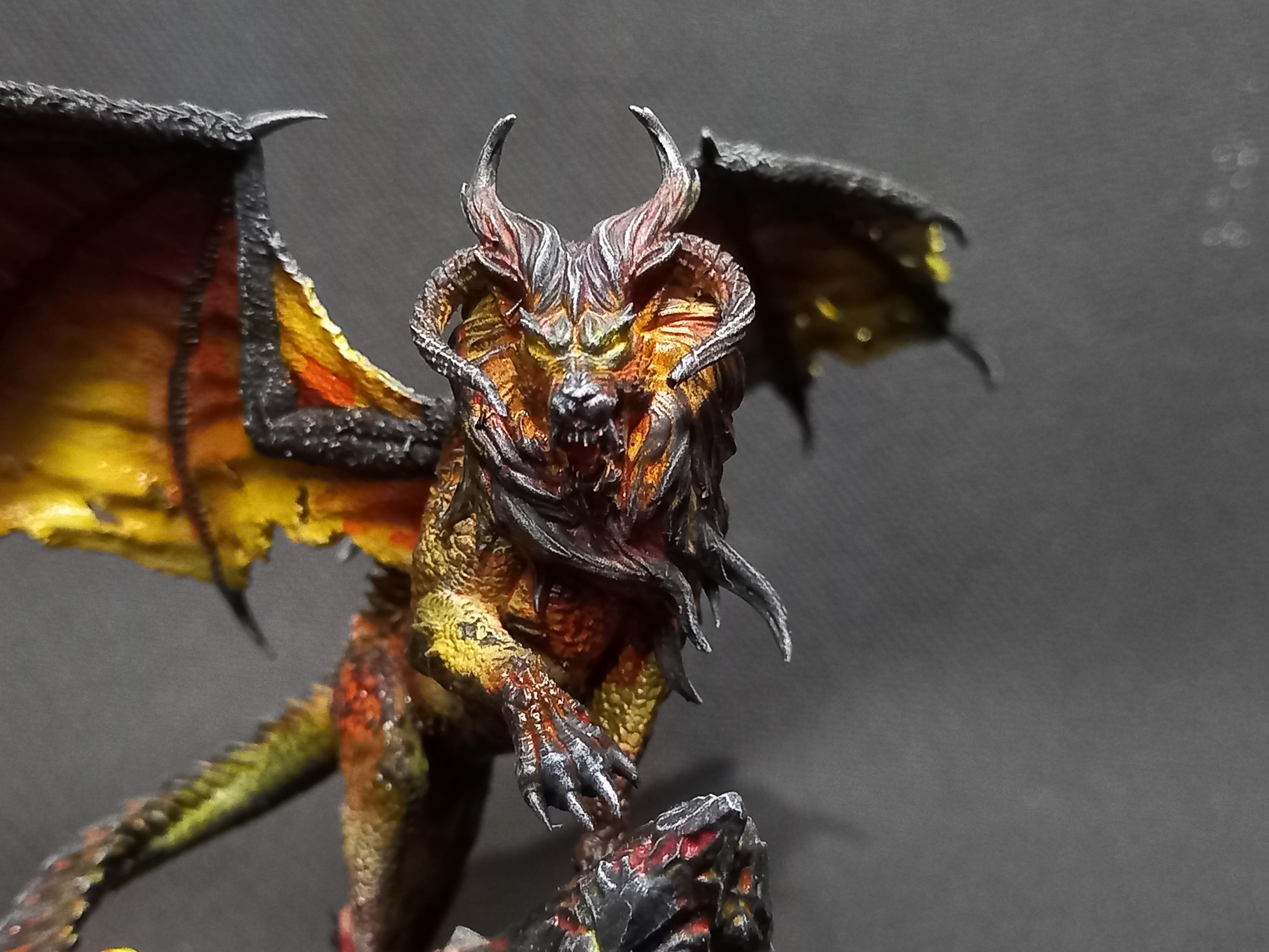 3D Printable Helltouched Manticore by Mammoth Factory