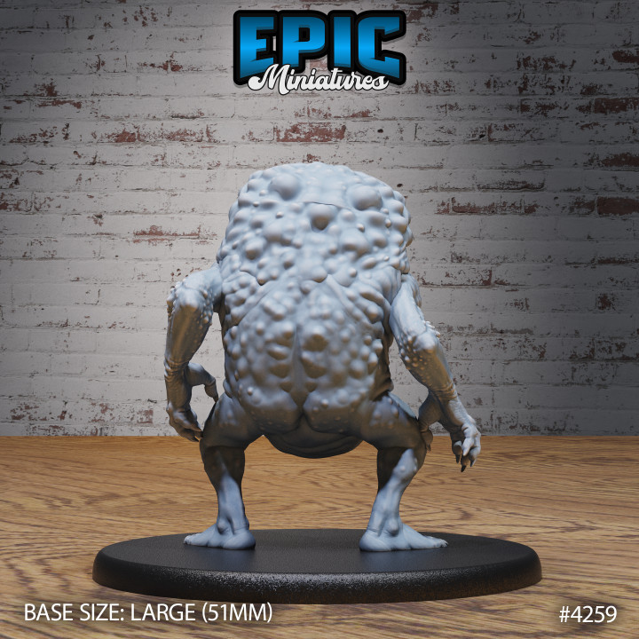 3D Printable Sewer Toad / Frog Folk / Reptile Beast / Swamp Warrior ...