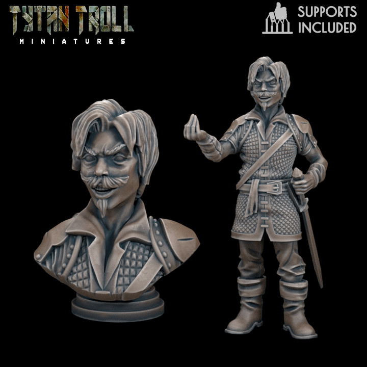 3D Printable Curse of Strahd - Mini Bust Pack 11 [Pre-Supported] by ...