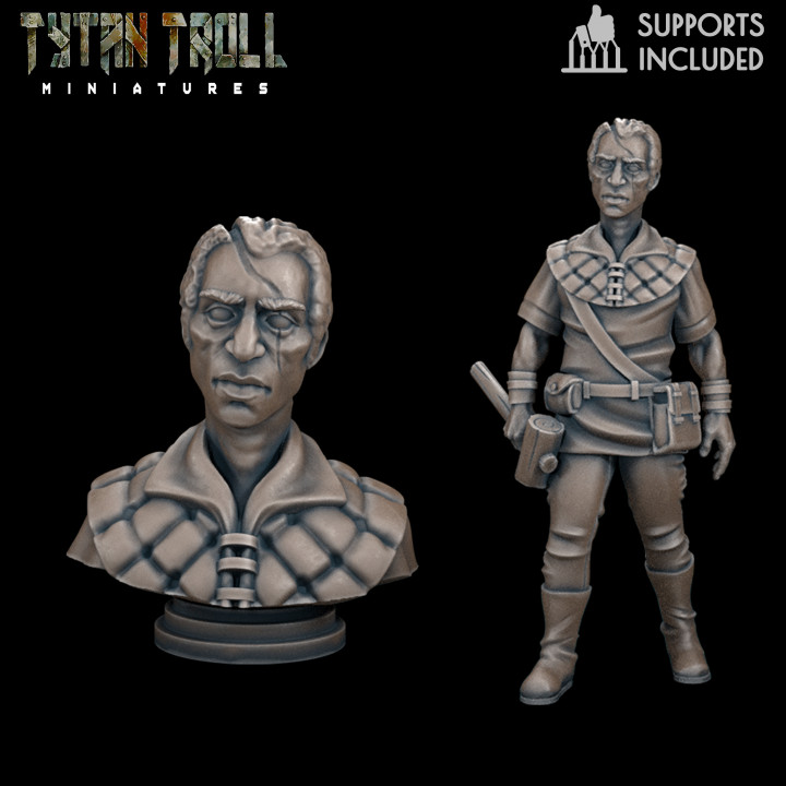 3D Printable Curse of Strahd - Mini Bust Pack 11 [Pre-Supported] by ...