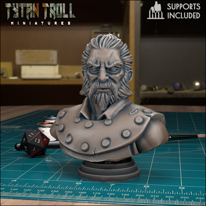 3D Printable Curse of Strahd - Mini Bust Pack 11 [Pre-Supported] by ...
