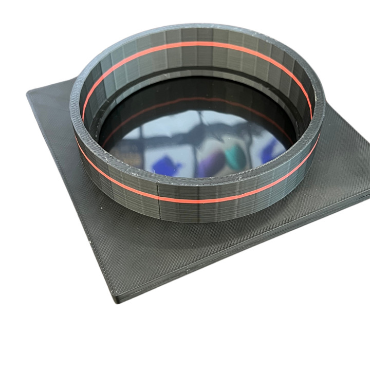 3D Printable 900MM SOLAR ECLIPSE FILTER MOUNT by Martin Roberts