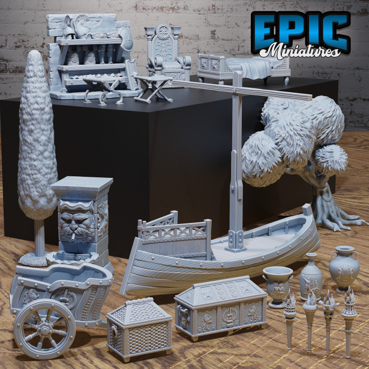 3D Printable Olympian Legends Set / Roman & Greek Gods Encounter ...